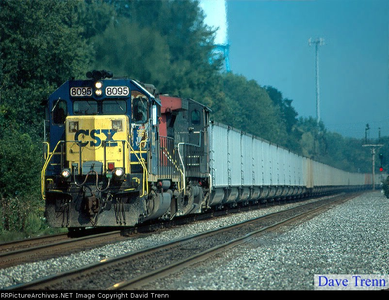 Westbound CSX "V905" Empty coal train